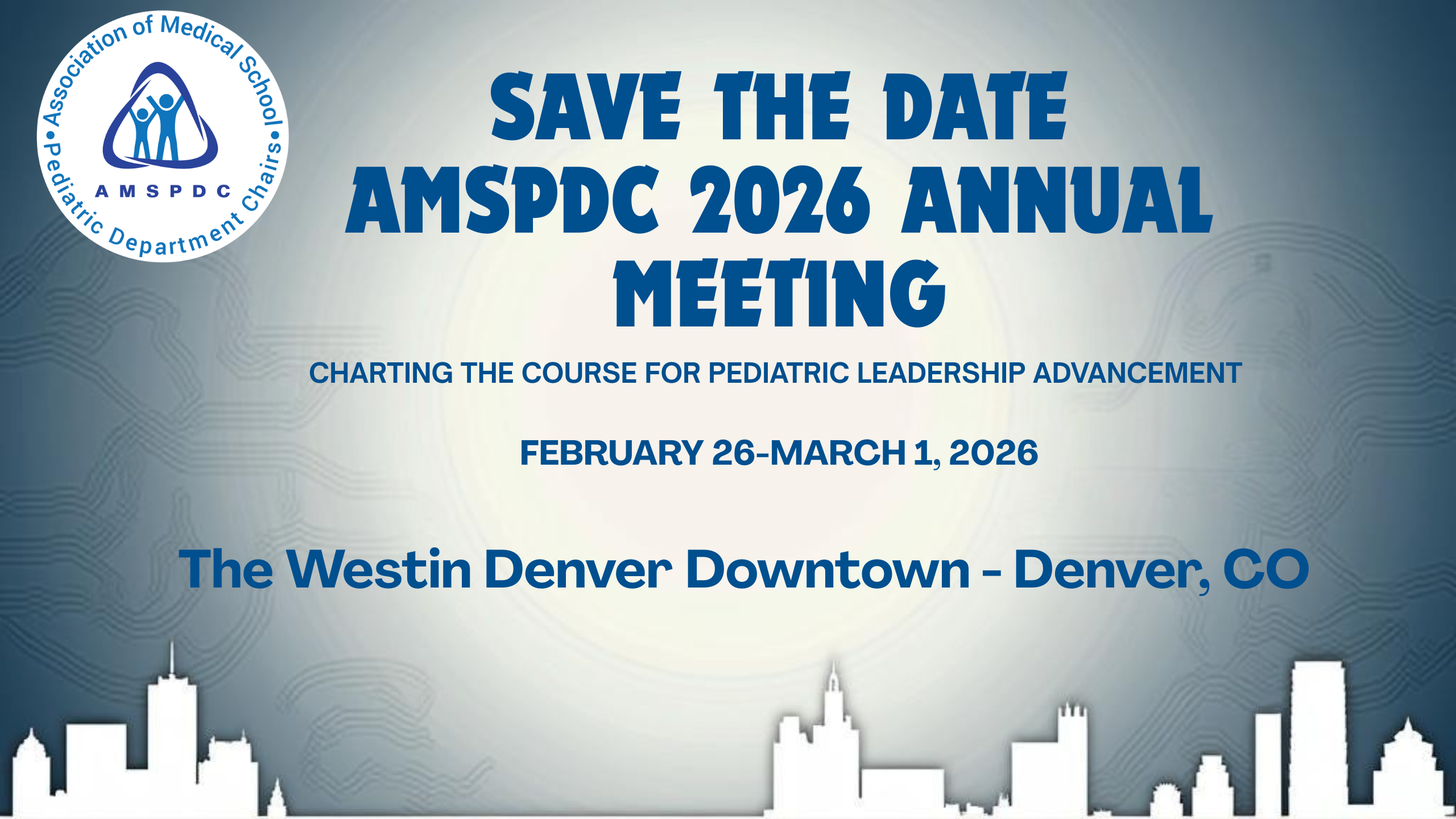 2026 AMSPDC Annual Meeting - AMSPDC